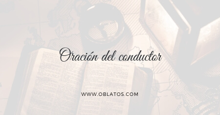 Oración del Conductor