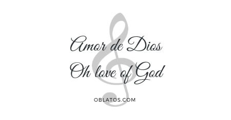 AMOR DE DIOS OH LOVE OF GOD - CANTO CATÓLICO